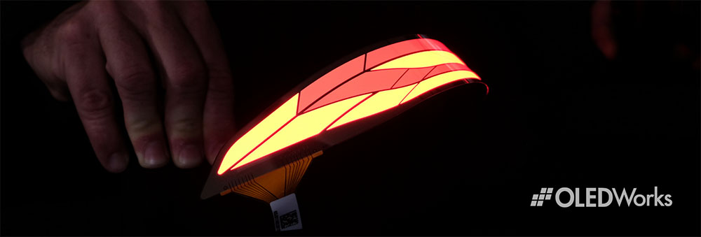 OLED照明如何满足汽车需求：环境光和柔性_OLEDWorks中文官网